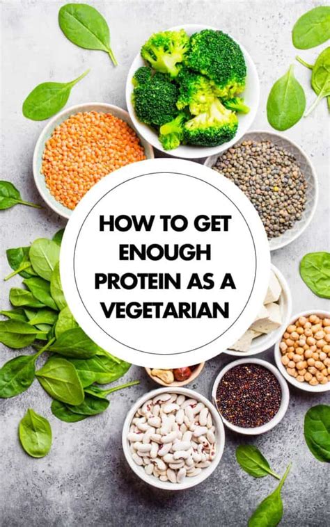 How To Get Enough Protein As A Vegetarian Fit Meal Ideas
