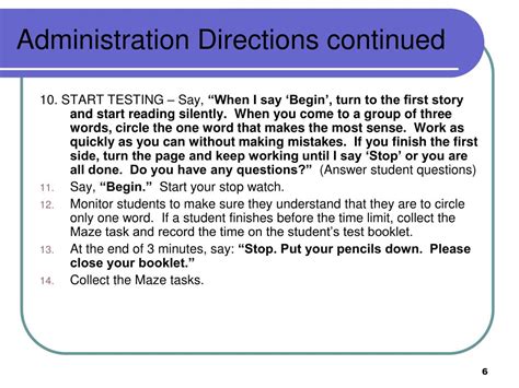 Ppt Aimsweb Administration And Scoring Of Maze M Cbm And M Cap Powerpoint Presentation Id