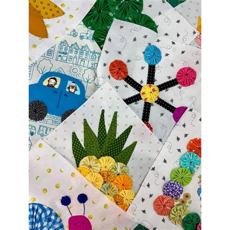 Rachaeldaisy Designs Yoyo Playtime Quilt Pattern Paper Pattern