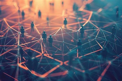 Creating support networks ar generative ai | Premium AI-generated image