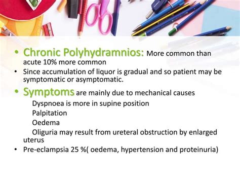 Polyhydramnios Define Incidence Causes Sign And Symptoms Diagnosis Types General