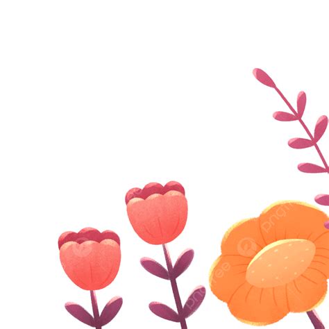 Gambar Tumbuhan Dan Bunga Menanam Bunga Bunga Png Transparan Clipart
