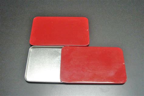 Sliding Lid Tin Box Click Clack Tin Mint Tin Pill Tin Candy Box