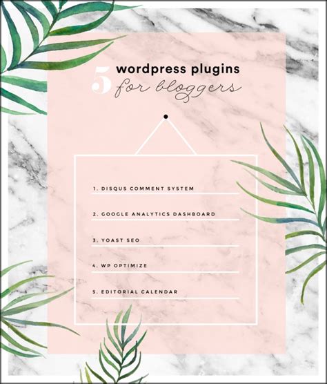 Top Wordpress Plugins For Bloggers