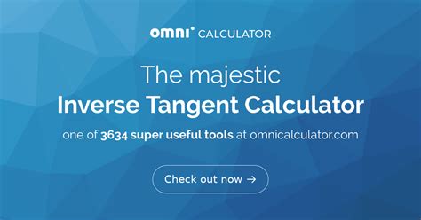 Inverse Tangent Calculator