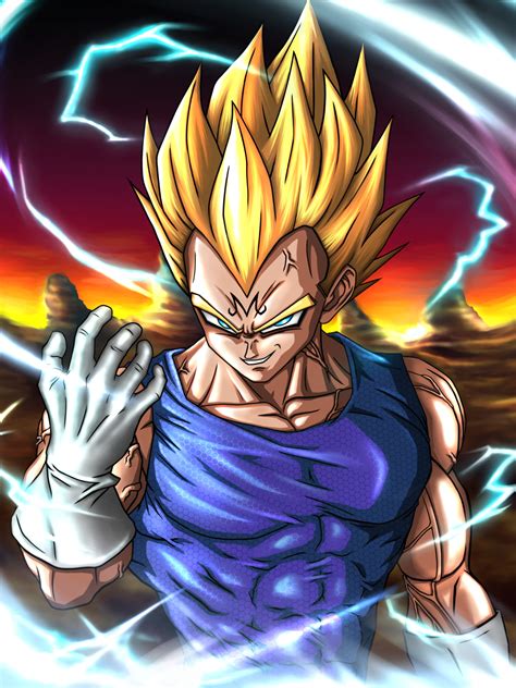 Majin Vegeta Art Massive