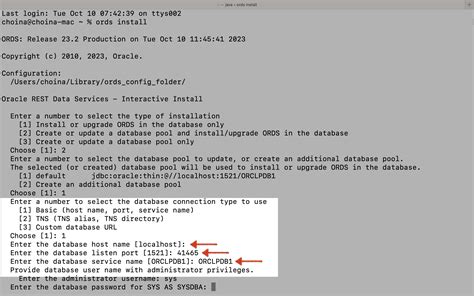 Ords Install Considerations Choosing The Correct Host Port Service