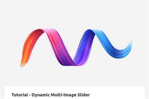 Webflow Showcased Tutorial Dynamic Multi Image Slider