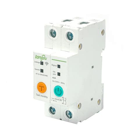 Disyuntor Inteligente Wifi 1p Interruptor De Riel Din Control De