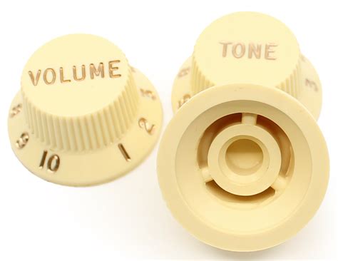 Knobs Fender® Stratocaster 1 Volume 2 Tone Ce Distribution