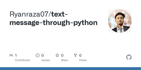GitHub Ryanraza07 Text Message Through Python