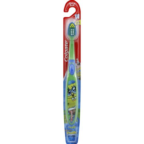 Colgate Nickelodeon Spongebob Squarepants Toothbrush Extra Soft 1 Ct