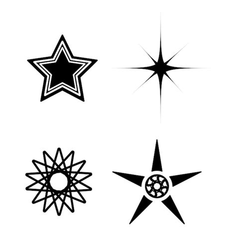 Estrelas Do Vetor Download Gratuito Vetor Premium