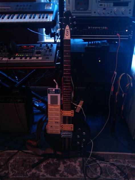 I Rigged Up A Goofy Homemade Keytar Thingy For Live Performances