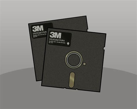 3m Brand 5 25 Inch Floppy Disks Cartoon By Eric2b01 On Deviantart