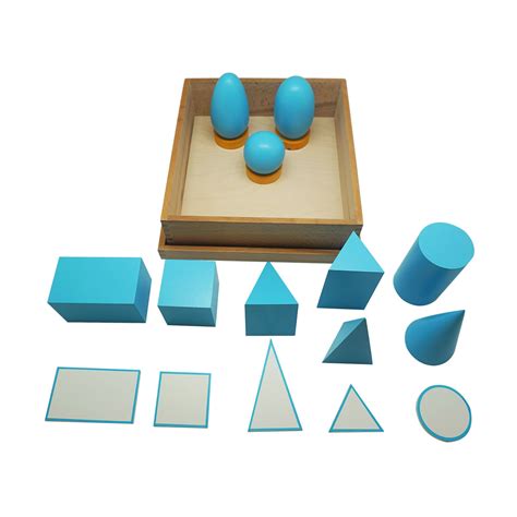 Geometrical Solids | Montessori Materials, Learning Toys and Furniture ...