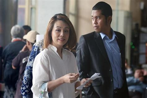 Penampilan Rina Lauwy Mantan Istri Dirut Taspen Diperiksa Kpk