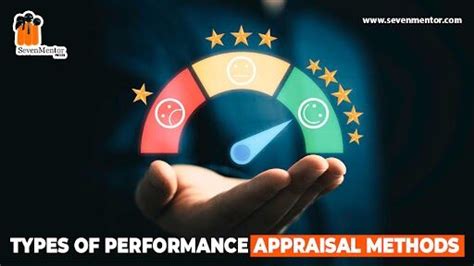 Types Of Performance Appraisal Methods SevenMentor