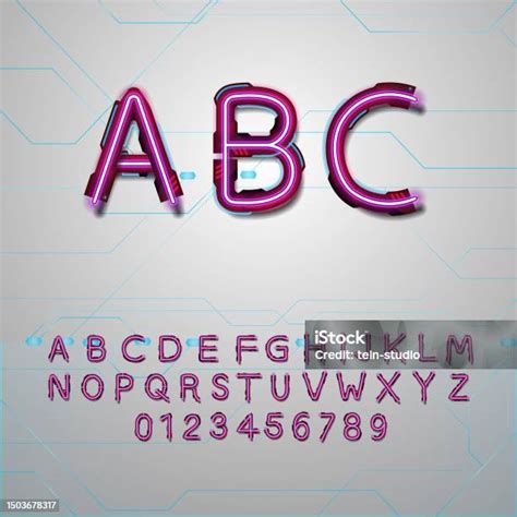 알파벳 장식적인 인쇄 타이 포 그래피 글자 Abc입니다 수집 그래픽 문자 메시지 벡터 서체 타이프스크립트 전자 현대 기술 기술