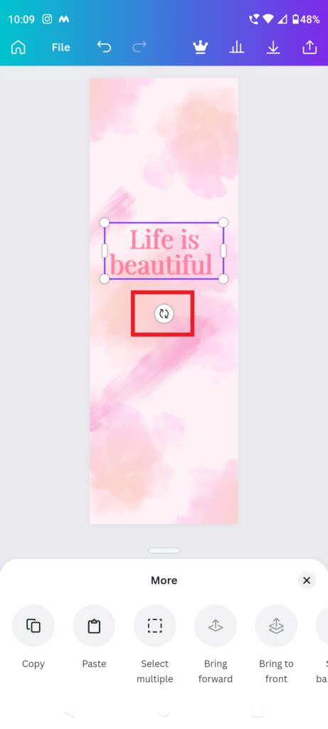 How To Rotate Text In Canva TechCult