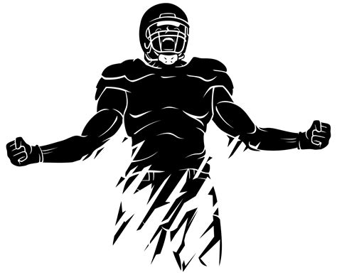 Football Player Svg