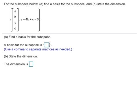 solved find the vector x determined by the given coordinate