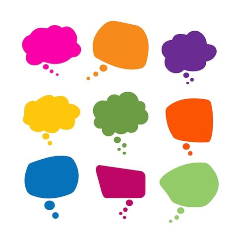 Premium Vector Speech Bubble Communication