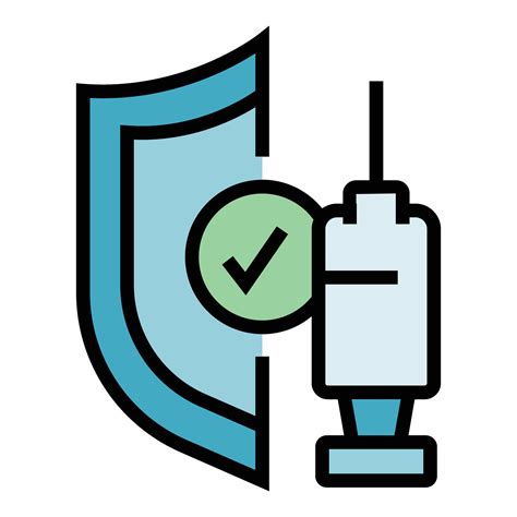 Vaccine Medical Insurance Icon Vector Flat 27153299 Vector Art At Vecteezy