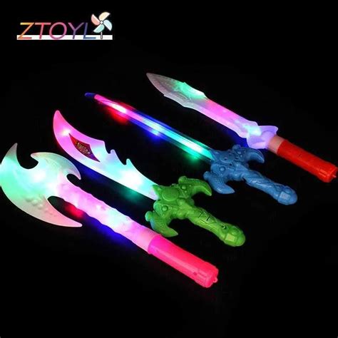 Led Sword Light Up Toy With Flashing Sticks Perfect For Raves Parties