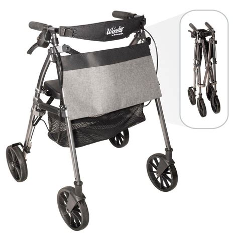 Reviews For Stander Wonder Rollator Plus 4 Wheel All Terrain Rollator