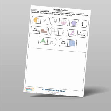 Year 2 Non Unit Fractions Discussion Problem Resource Classroom Secrets