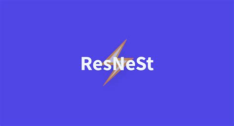 Pytorch Resnest At Main