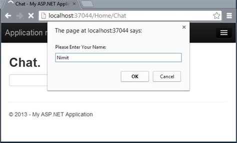 Introducing Aspnet Signalr In Mvc 5
