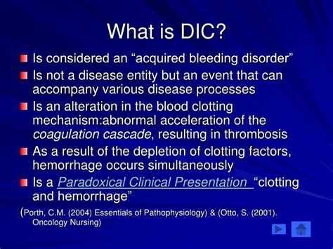 PPT Understanding Disseminated Intravascular Coagulation DIC An