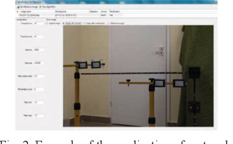 Figure 1 From Prototype Of The Vision System For Deflection Measurements Semantic Scholar