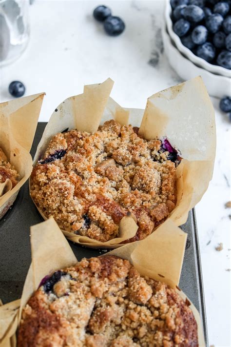 Bakery Style Blueberry Crumble Muffins Artofit