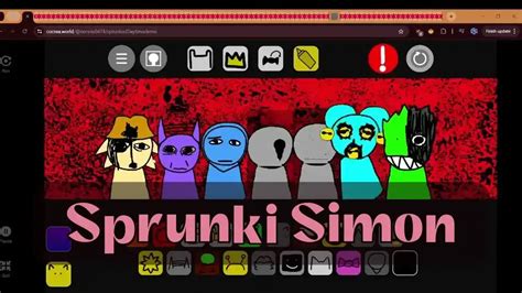 Sprunki Simon Punch Tunner Play Sprunki Simon Punch Tunner On Spunky Play