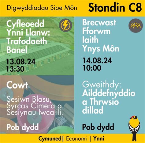 Menter Môn Ltd On Linkedin ⭐️⭐️ Sioe MÔn Anglesey Show ⭐️⭐️ Dewch I