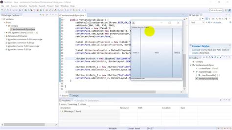 Crear Ventana Java En Eclipse Youtube