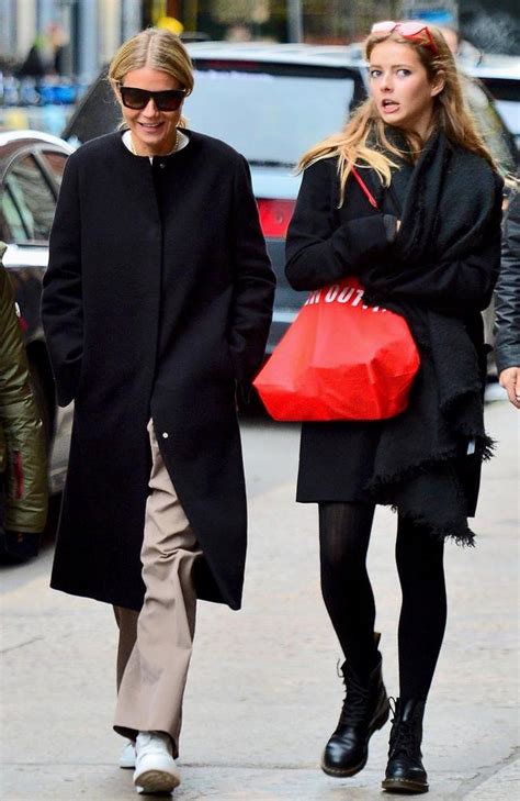 Gwyneth Paltrow Steps Out In New York With Mini Me Daughter Apple