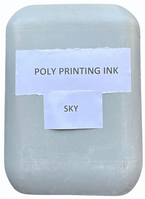 Liquid Sky Blue Poly Printing Ink For Used To Print Woven Sacks At Rs Kg In New Delhi