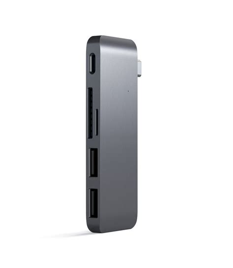 Satechi Type-C USB Passthrough Hub - Переходник для MacBook