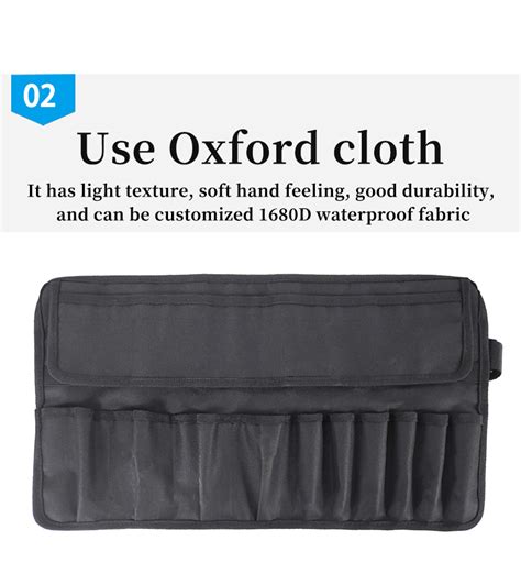 Canvas Roll Up Tool Bags Set Multi Purpose Tool Pouch Heavy Duty