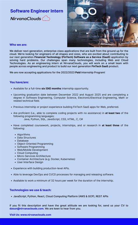 Nirvanaclouds On Linkedin Hiring Team Softwareengineering