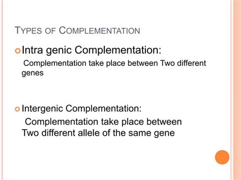 Fine Structureof Geneallelic Complementationand Split Gene Pptx