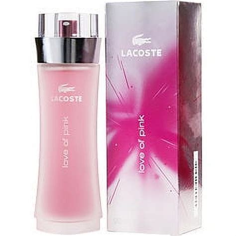 Lacoste Love Of Pink Eau De Toilette Spray For Women 3 Oz