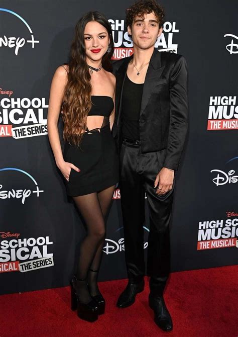 Olivia Rodrigo And Joshua Bassett At The Hsmtmts 3 Premiere Celebrity