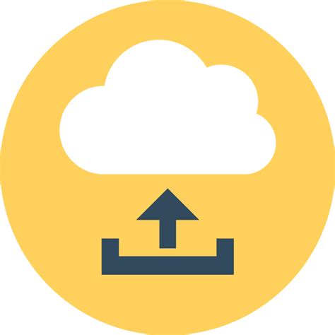 Cloud Computing Upload Vector Svg Icon Svg Repo