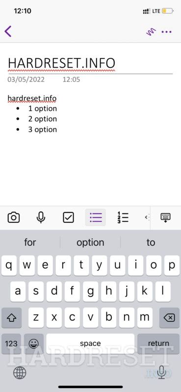 How To Add List To Note In Microsoft OneNote HardReset Info