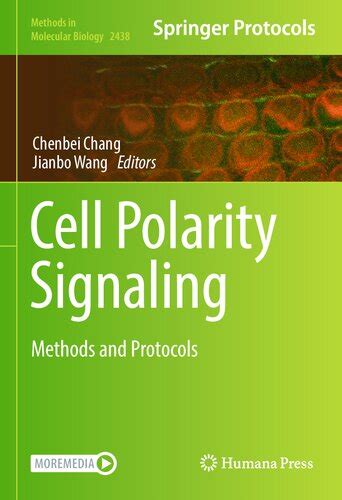 Cell Polarity Signaling Methods And Protocols Pdf Epub Version